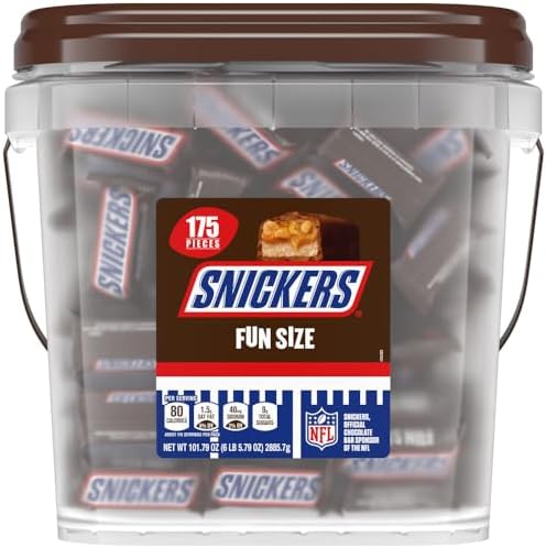 Amazon.com: SNICKERS, M&M'S Milk Chocolate, MILKY WAY & TWIX Fun Size ...