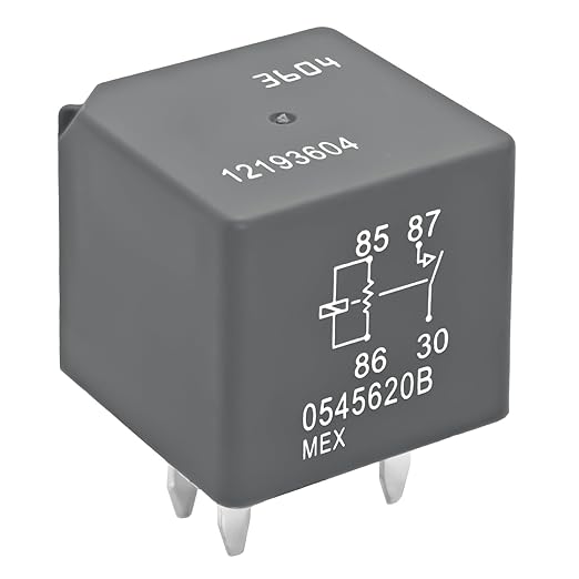 Amazon.com: Relay 12193604 3604, 4 Pin 12V - Compatible with Chevy GMC ...