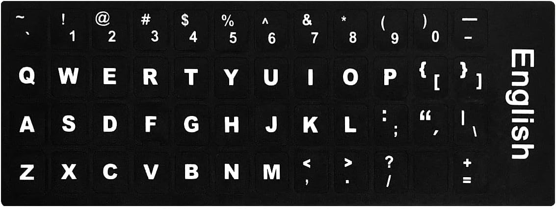 Jagowa English UK Keyboard Replacement Stickers Australia | Ubuy