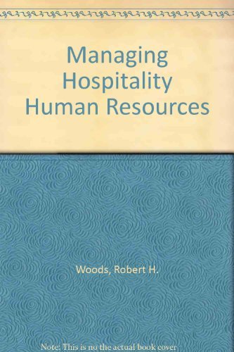 Managing Hospitality Human Resources: 9780866120685: Human Resources ...