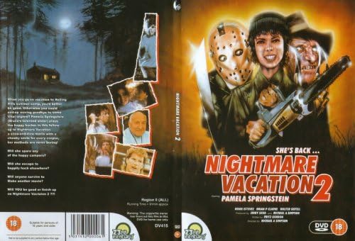 Nightmare Vacation 2 (Region 2) (AKA Sleepaway Camp 2: Unhappy Campers ...
