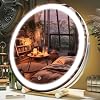 Amazon.com - Vierose 18 Inch Large Vanity Mirror with Lights, Round LED ...