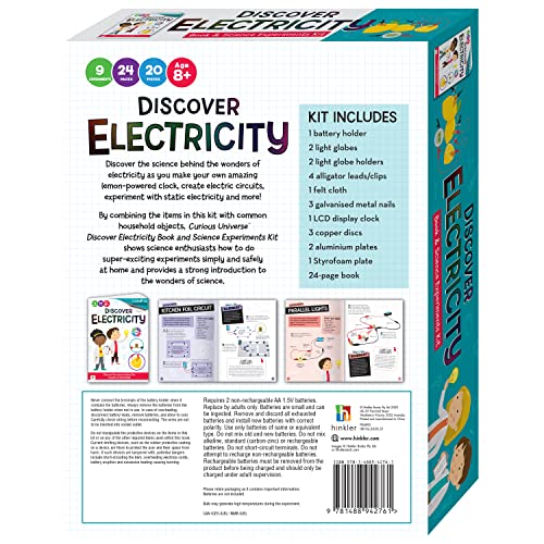 Discover Electricity Book & Science Experiments Kit | Curious Universe ...