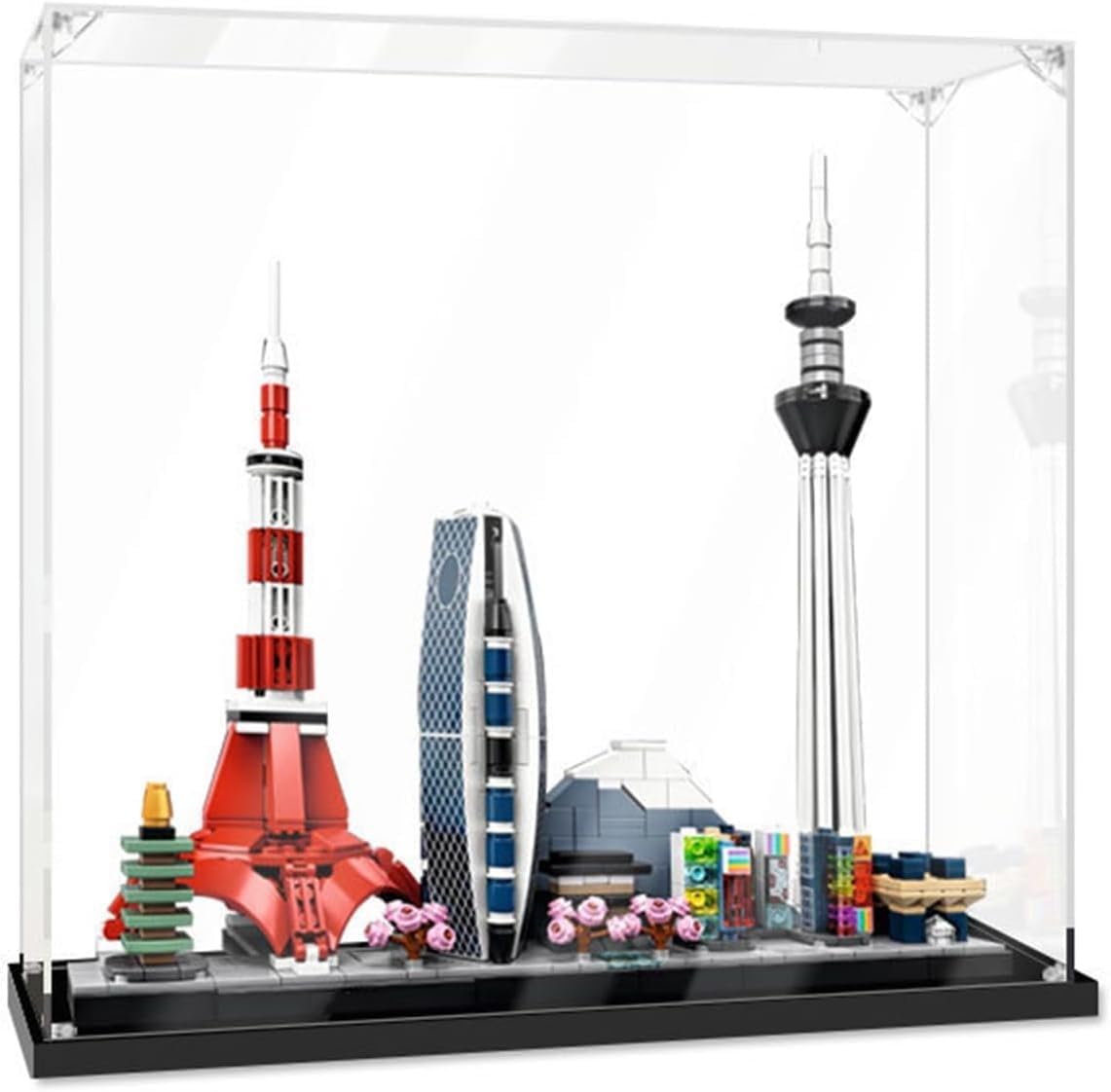 Acrylic Display Case for lego 21051 Tokyo Skyline,Dustproof Clear ...