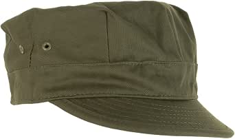 Amazon.com: US HBT OD7 Cap - Military Olive Drab Reproduction Hat ...