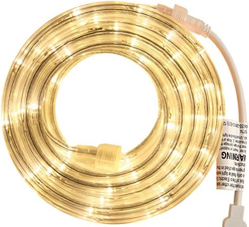 Amazon.com: Brite Star 18 Foot Clear Rope Light - Connectable for ...