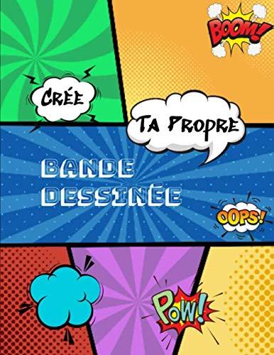 Amazon.fr - Crée ta propre bande dessinée: bd à créer | Livre bd à ...