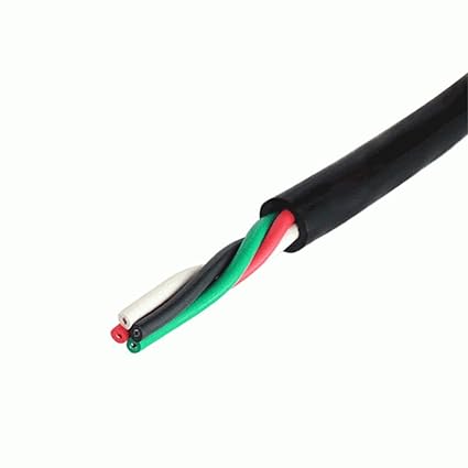 Amazon.co.jp: 太陽ケーブルテック(太陽・冨士) 2PNCT 3.5sq 4芯 600V耐圧 クロロプレンゴムキャブタイヤケーブル (3.5mm 4c) (切り売り 1m～) SD ...