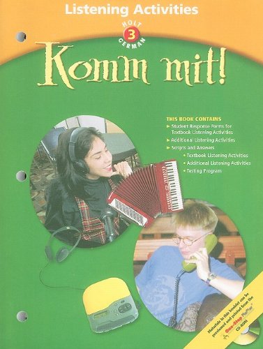 Amazon.com: Komm mit!: Listening Activities Level 3: 9780030655821 ...