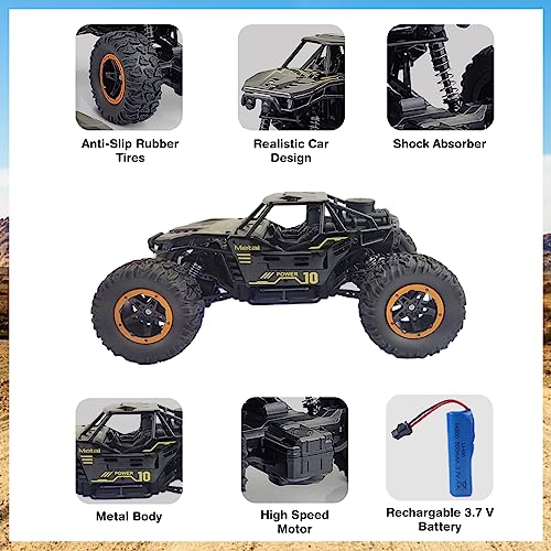 Wembley Remote Control Car Big Size Rock Crawler Water Mist Smoke ...