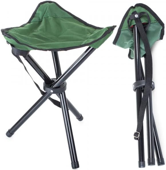 PARENCE.- Chaise de pêche/Tabouret de pêche Pliable avec Fermeture ...