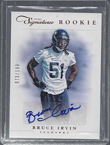 Bruce Irvin 2012 Panini Prime Signatures Rookie Auto Rc #d 73/199 ...
