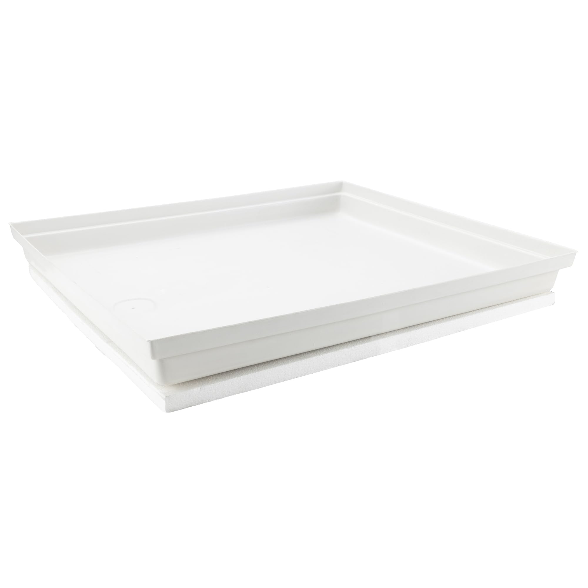 Amazon.com: RecPro RV 28" x 32" Plastic Shower Pan | White Foam Base ...