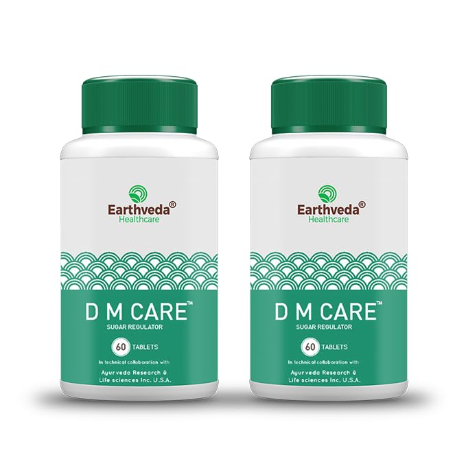 Buy Earthveda Healthcare DM Care, Sugar Regulator Enriched with Giloy ...