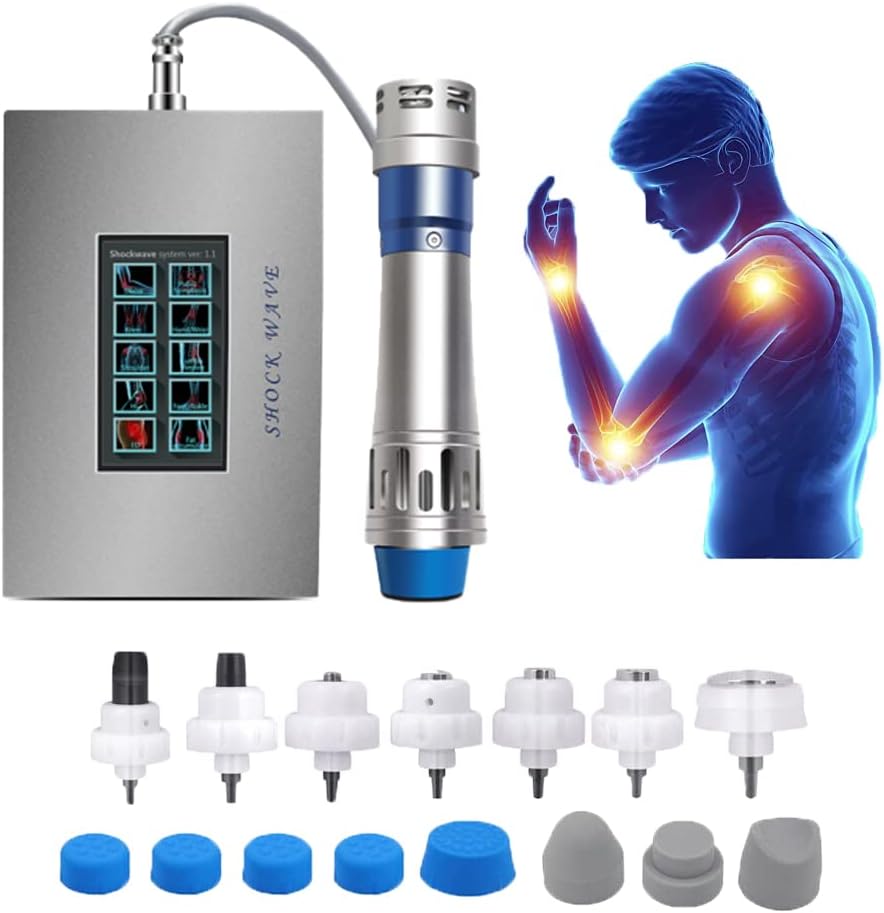 Amazon.com: koiexiak Touchscreen Shockwave Therapy Machine Muscle Pain ...