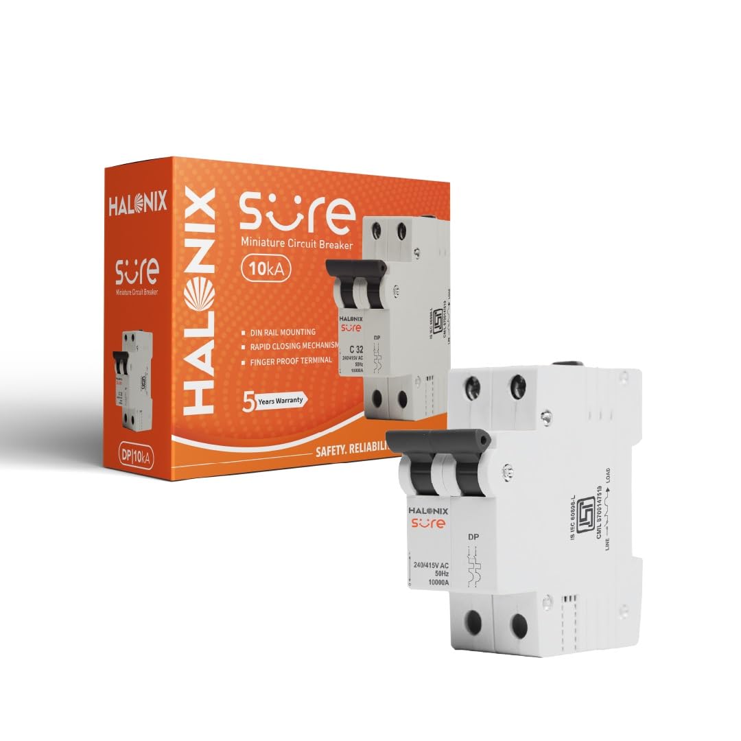 Halonix Sûre MCB 40A Double Pole : Amazon.in: Home Improvement