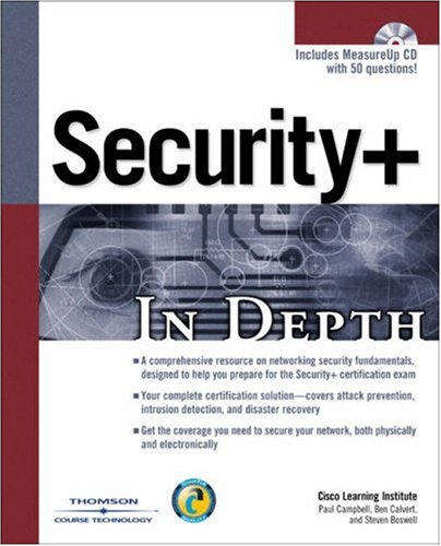 Security+ in Depth: Amazon.co.uk: Boswell, Steven, Calvert, Ben ...
