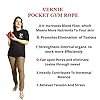 Vernie Pocket Gym Rope For Men and Women,Physiotherapy Exercise ...