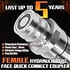 Amazon.com: AT406475 7246802 Hydraulic Female Flat Face Quick Connect ...