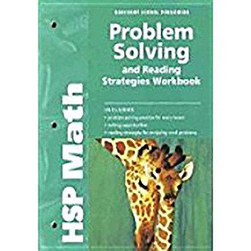 Amazon | Problem Solving and Reading Strategies Grade 2 (HSP Math) | Harcourt School Publishers ...