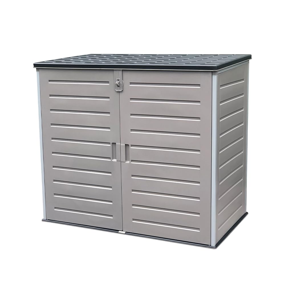 Easylife Jumbo Utility Cabinet with Hinged Lid and Double Front Doors ...