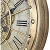 Amazon.com: Yosemite Home Decor Gilded Round Gear Clock : Home & Kitchen
