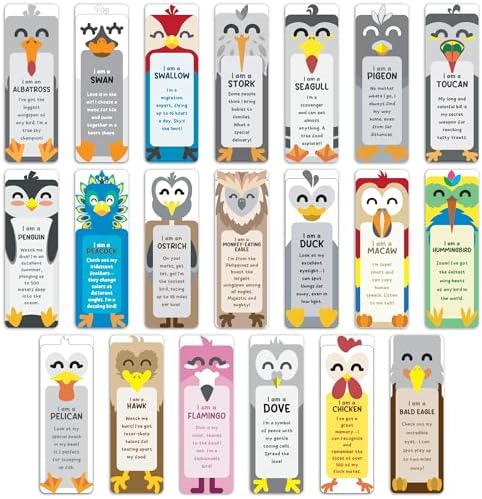 Amazon.com: LiYiQ 100 Pcs Reading Rocks Bookmarks Rockets Design ...