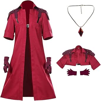 Amazon.com: Dante Devil May Cry Cosplay Costume Men Hunter Coat ...