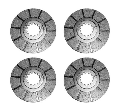 Amazon.com: Stevens Lake Parts Set of 4 New Brake Discs Fits Case IH ...