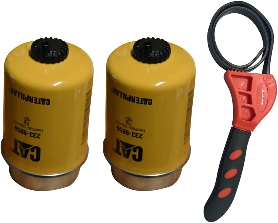 Amazon.com: Caterpillar 233-9856 Fuel Water Separator w/IHD Strap ...