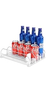 BingoHive Rolling Can Dispenser Fridge Beer Can Organiser Soda Can ...
