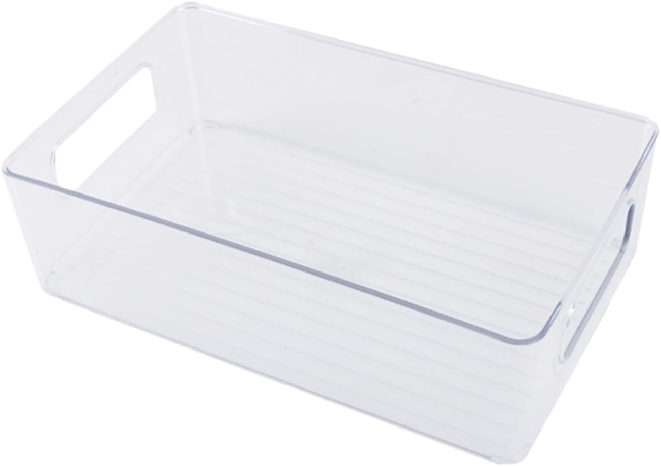 Amazon.com: Stackable Storage Box Clear Makeup Organizers Transparents ...