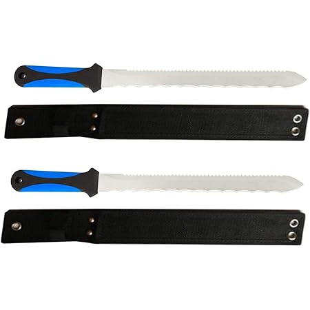 2 x Insulation Board Tool with Scabbard, Foam, Wool Cutting Tool 420mm ...
