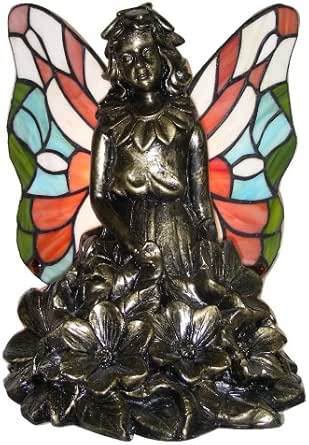 Tiffany Style Glass Fairy Table Lamp : Amazon.co.uk: Lighting