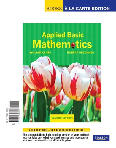 Amazon.com: Applied Basic Mathematics, Books a la Carte Edition (2nd ...