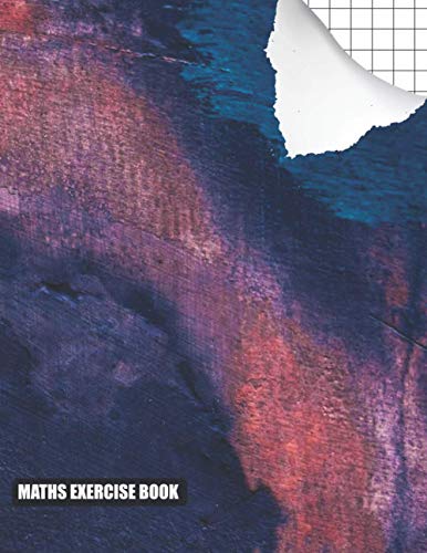 『Maths Exercise Book A4 10mm : 10 mm Square Exercise Book : 1 cm ...