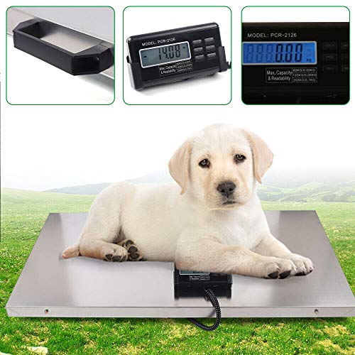 Postal Scale Pet Scale Dog Scales for Large Breed 660LB Shipping Scale ...