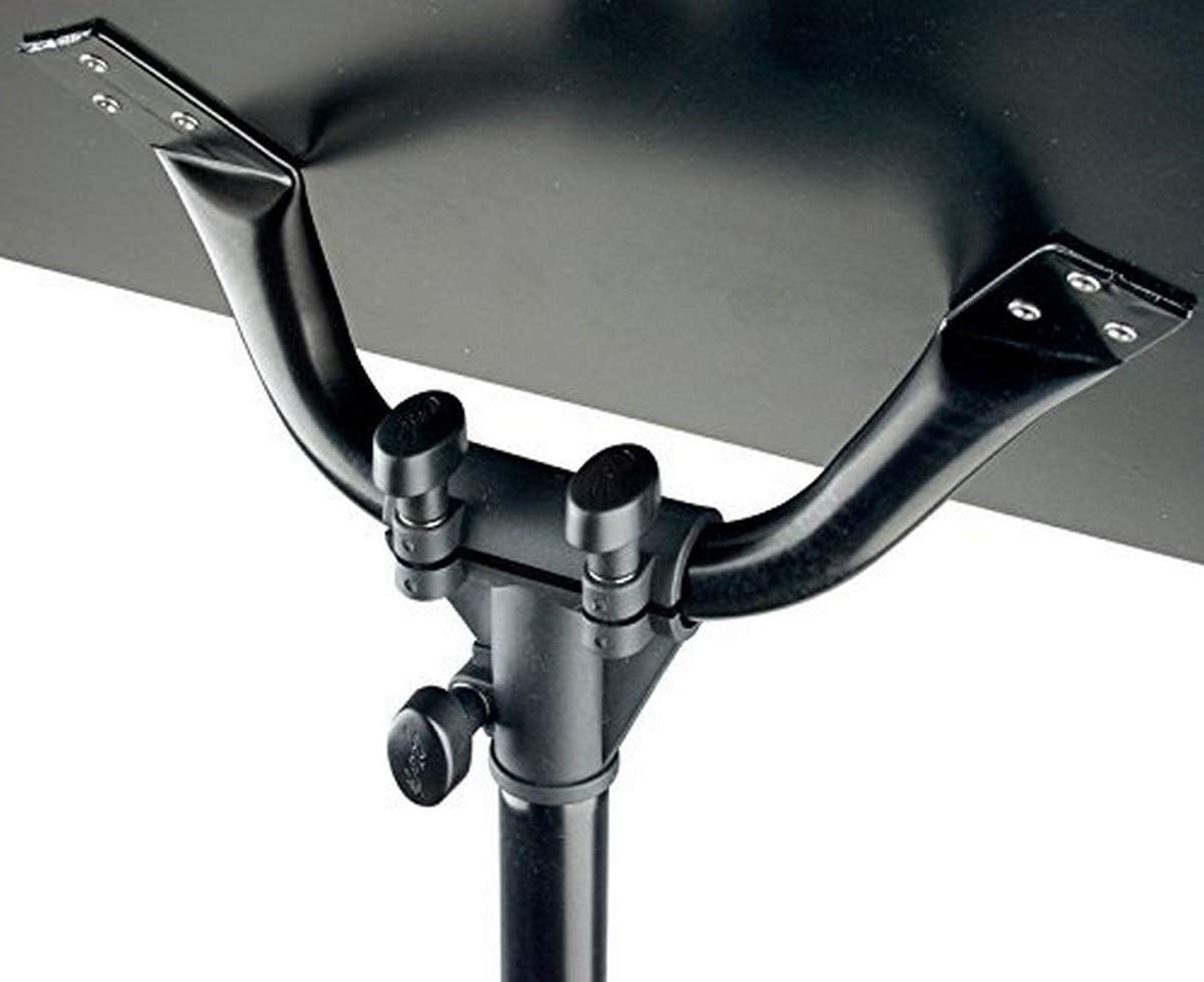 Amazon.com: Stagg MUS-ARM 2 Large Music Stand with Attachable Holder ...