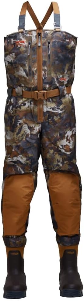 Amazon.com: Sitka Gear Waterfowl Timber Delta Zip Wader 600238-TM ...