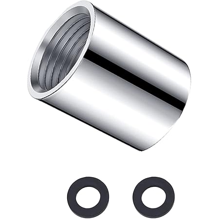 Amazon.com: Darineey Brass Pipe Fitting,Shower Coupling, G1/2 Female to ...