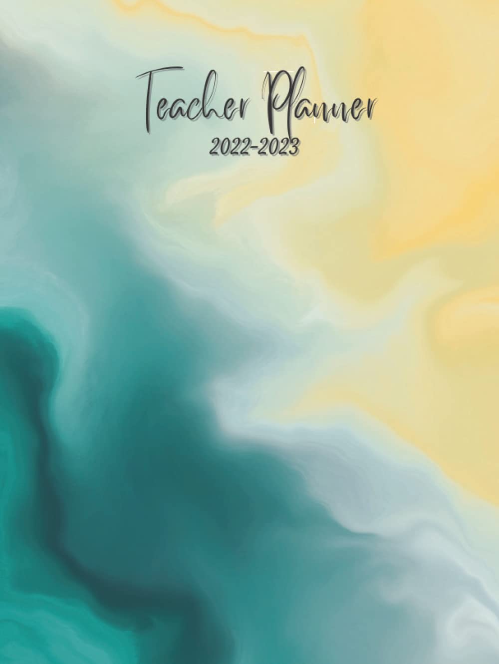 Teacher Planner 2022-2023: Sea Dreams Design: A4 Letter US sized dated ...