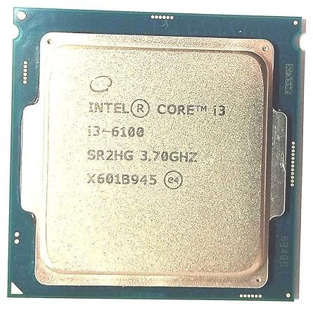 Amazon.in: Buy Core i3 6th Generation 6100 3.7 GHz LGA 1151 Processor ...