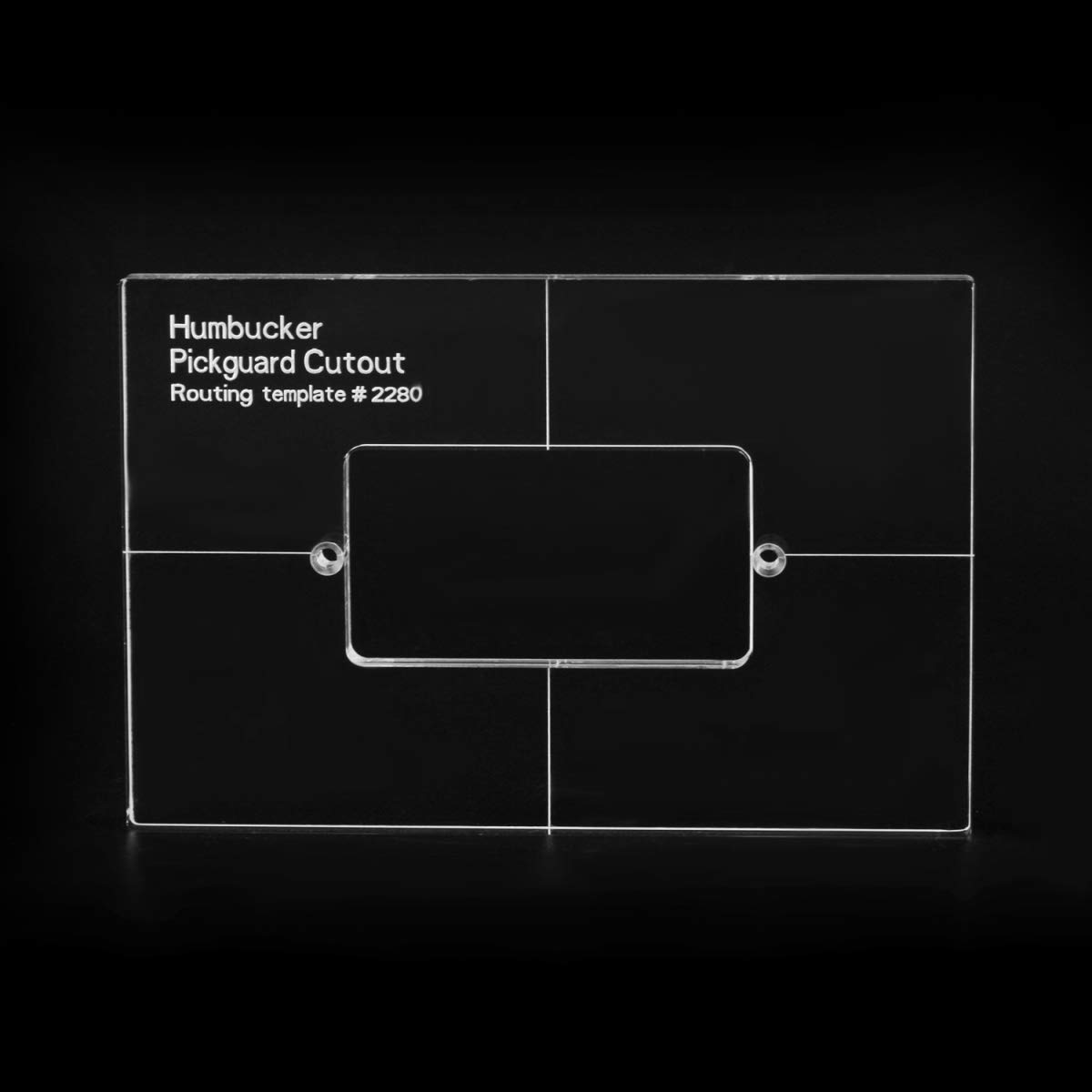 Snapklik.com : Pro CNC Accurate Acrylic Humbucker Pickup Routing ...