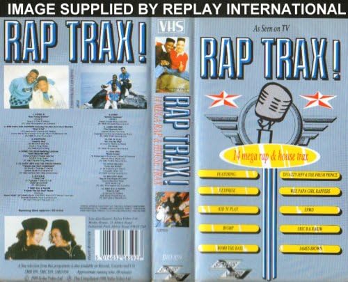 Rap Trax-the Video [VHS] : Derek B, Wee Papa Girl Rappers, S'Express ...