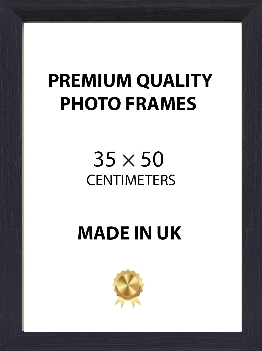 Black 35 X 50 cm Picture Frames, 35X50cm Poster Frame : Amazon.co.uk ...
