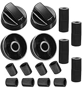 Amazon.com: Upgraded 4 Pack Universal Control Knobs with 12 Adapters ...