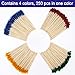 Amazon.com | BLUE TOP 2000pcs 4 Inch Wood Frill Picks Toothpicks,Club ...