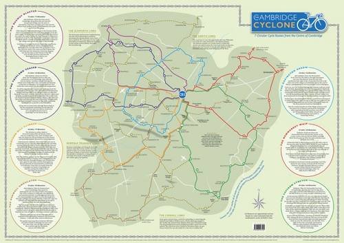 The Cambridge Cyclone: 7 Circular Cycle Routes from the Centre of ...