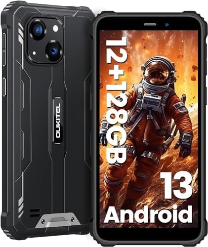 OUKITEL WP32 Outdoor Mobile Phone Without Contract, 12GB + 128GB ...
