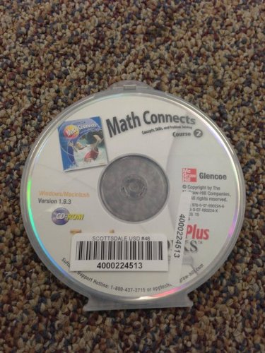 Amazon.com: Math Connects Course 2, Concepts, Skills, and Problem ...